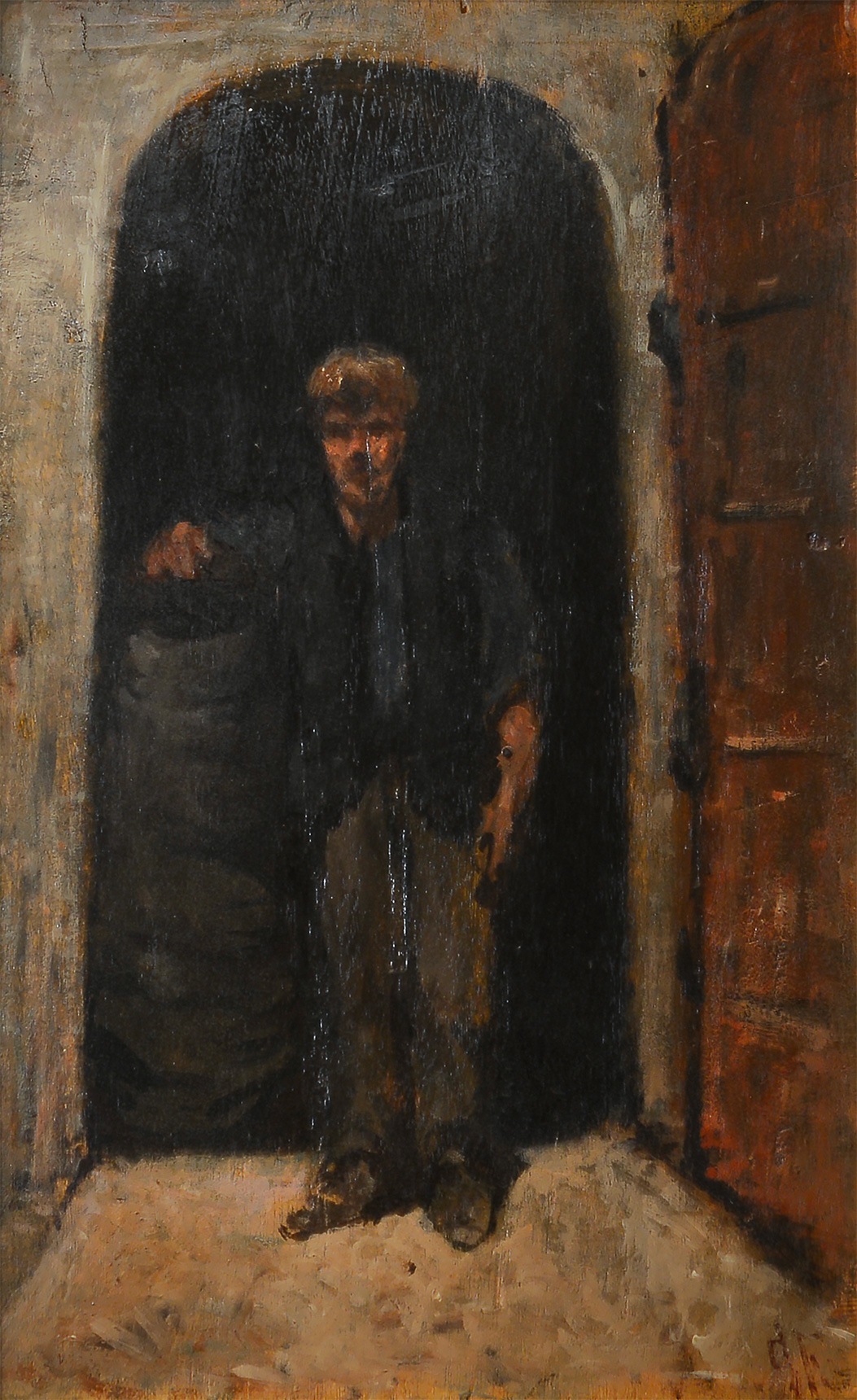 Il fabbro - Museo Civico Giovanni Fattori - Livorno